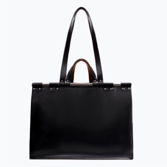 Zara | Bags | Rare Zara Leather Doctor Style Bag | Poshmark